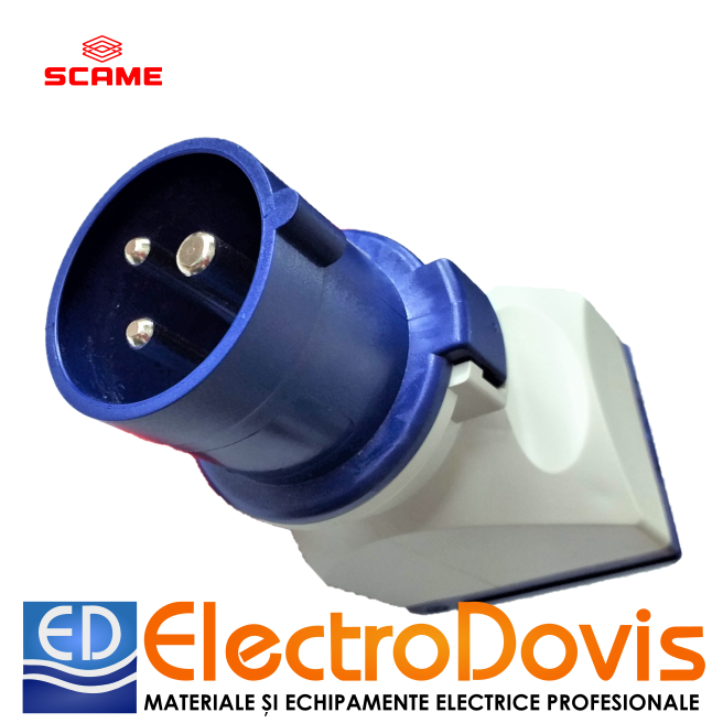 ADAPTOR 3x16A/16A IP44 Scame 610.381